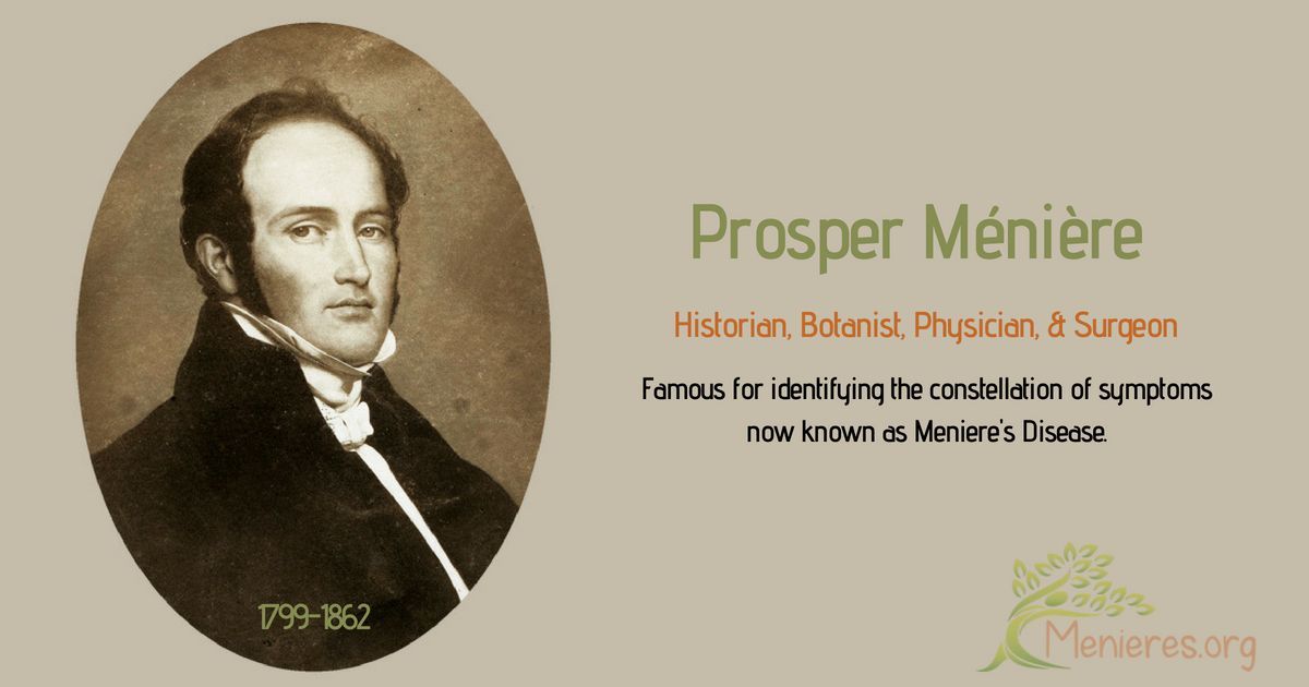 Dr. Prosper Meniere: A Brief Biography - Menieres.org